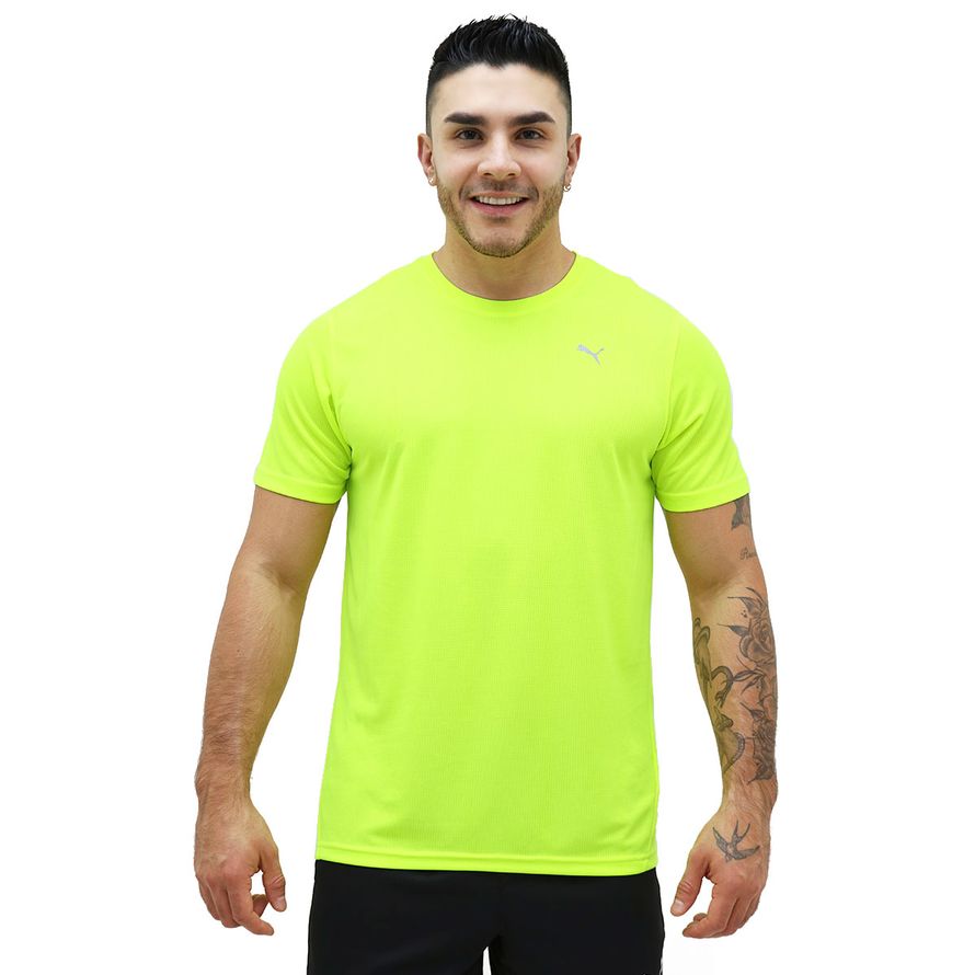 Camiseta Performance Tee - Hombre - Verde Neon - Tiendas Branchos